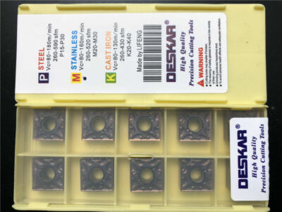 20pcs SNMG120408-MA LF6018 alloy carbide inserts square cutting tool ...