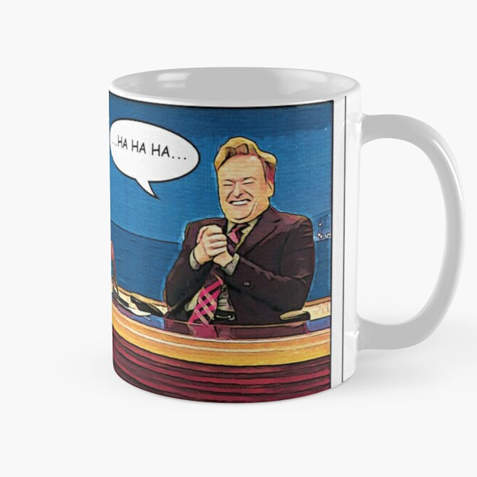 Conan Laugh Coffee Mug, 11 Oz, 15 Oz Mug, Team COCO Mug, Talk Show ...