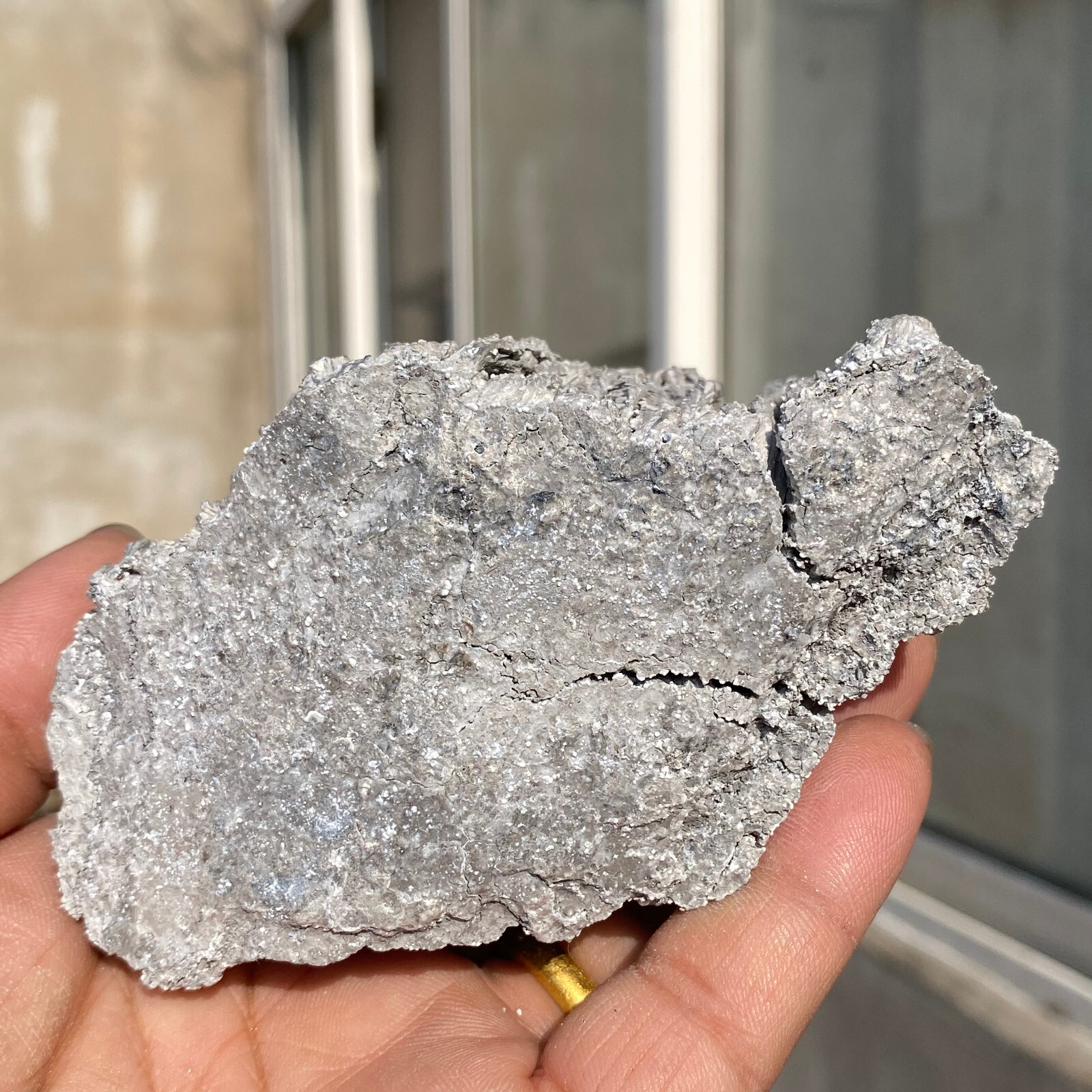 175g Large Rare Natural Magnesium Ore Crystal Feather Cluster Rough ...