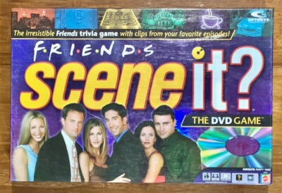 Friends Scene It Board Game DVD Trivia Complete Set Friends Game | eBay