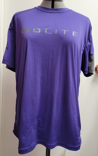 GoLite Short Sleeve Lightweight Performance Shirt Size XL Purple & Grey ...