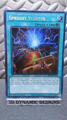 | Yugioh Spright Starter BLTR-EN104 1st Edition Secret Rare NM/M 🔥 | | eBay