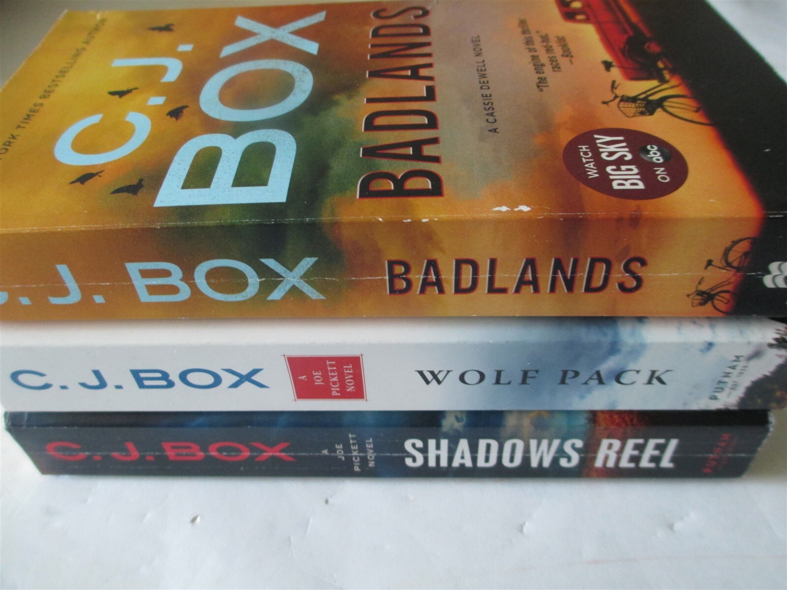Joe Pickett lot of 6 paperbacks C J Box +Badlands Cassie Dewel | eBay