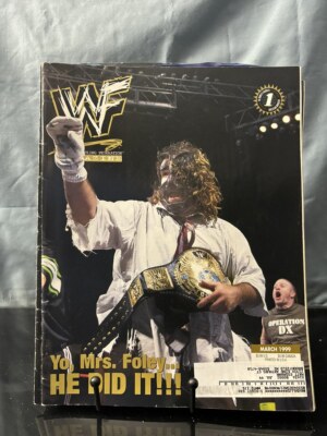 WWE WWF Magazine Mankind SEE DESCRIPTION | eBay