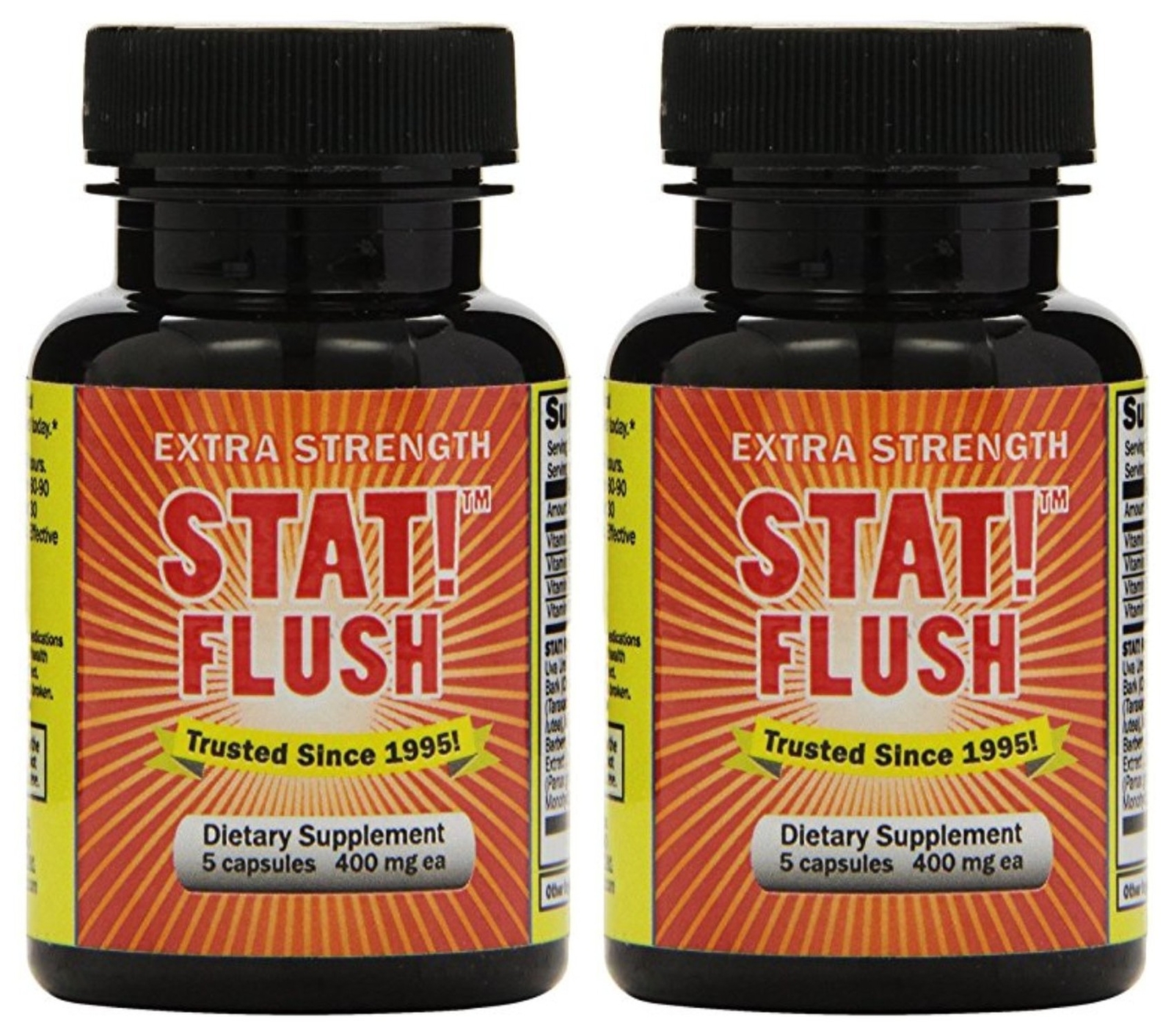 Stat Flush 5 Capsules (Flush, Pack of 2) | eBay