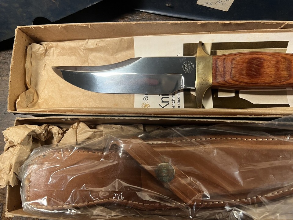 NOS!! RARE! 1973 Smith & Wesson Texas Rangers Commemorative Knife | eBay