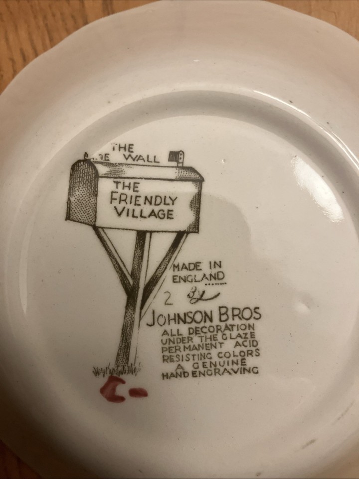 12 bowls The Wall Dessert Bowls 5 Inches Johnson Bros. | eBay