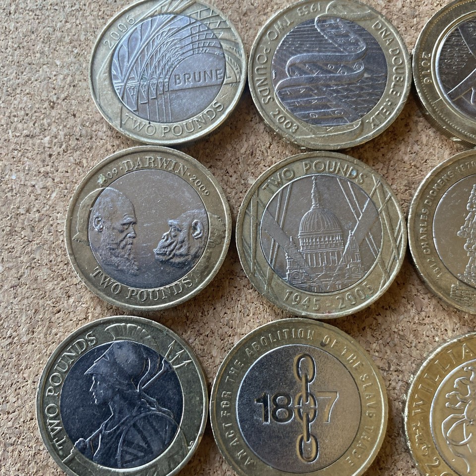 rare 2 pound coins for sale | eBay UK