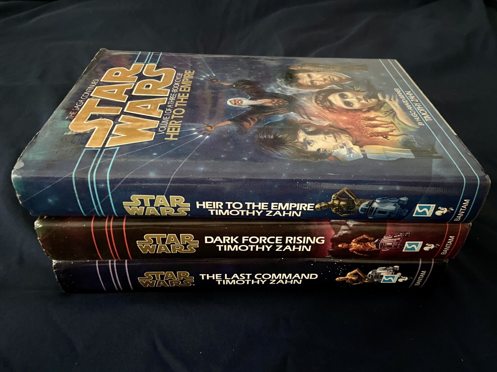 Star Wars™ THE THRAWN TRILOGY Timothy Zahn ORIGINAL AUTOGRAPH Vintage ...