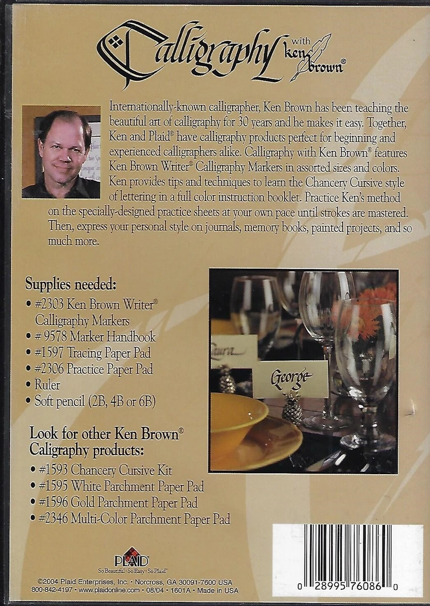 Chancery Cursive Calligraphy Alphabet