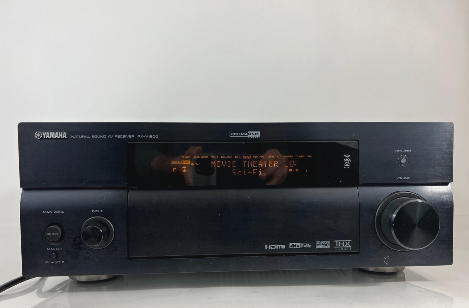 YAMAHA RX-V1600 AM-FM 7.1 Channel Surround Stereo AV Receiver | eBay