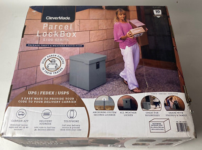 CleverMade Parcel LockBox S100 Series - Package Theft & Weather ...