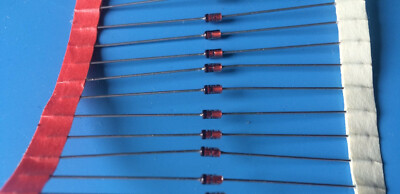 20x 1N5235B NATIONAL SEMICONDUCTOR DIODE ZENER 20A 6.8V DO35 IN5235B 20 ...