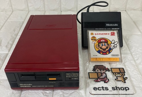Nintendo Famicom Disk System Console Tested New belt Mario2 Dedicated ...