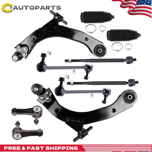 10x Front Lower Control Arm Sway Bar Tie Rod For 2005-2010 Chevy HHR ...