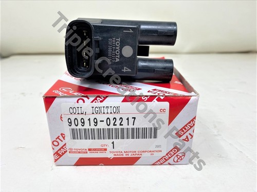 Toyota Genuine 9091902217 Coil Ignition No.1 90919-02217 OEM | eBay