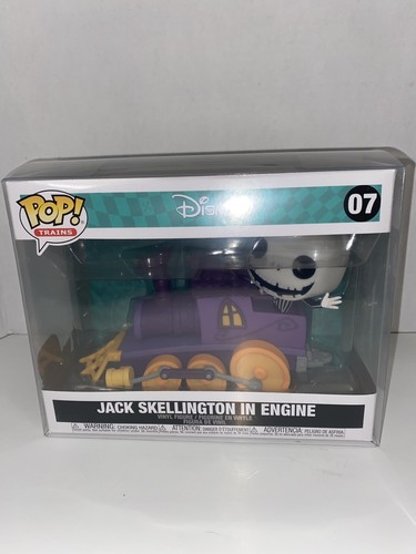 Funko POP! Trains Disney Jack Skellington in Engine With Eco Tek ...