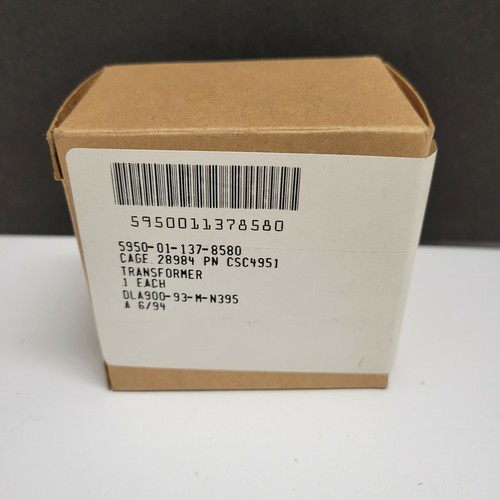 5950-01-137-8580 Power Transformer csc4951 - 5950011378580 | eBay