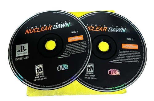 Sony PlayStation 1 PS1 Disc Only TESTED Covert Ops Nuclear Dawn | eBay