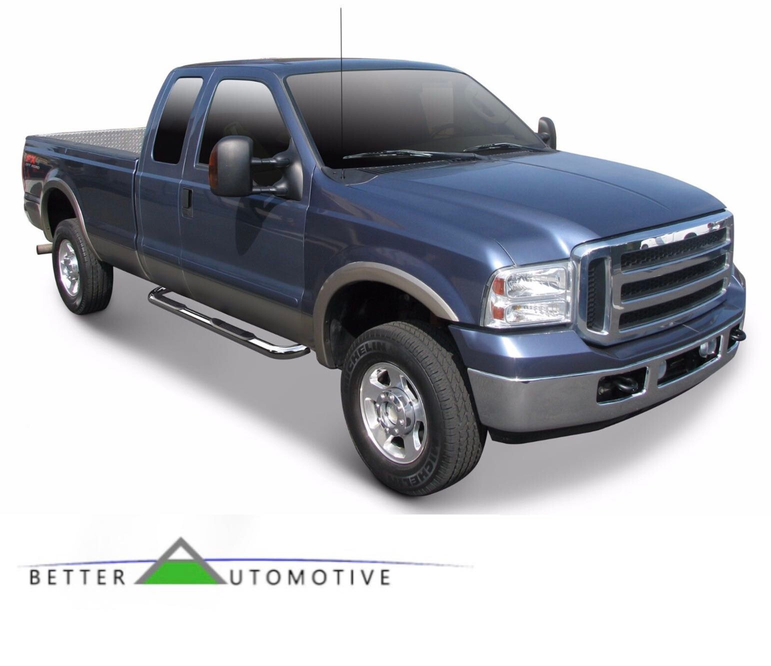3" S/S Side Steps for 1999-2016 Ford F250/F350/F450/F550 Super Duty ...