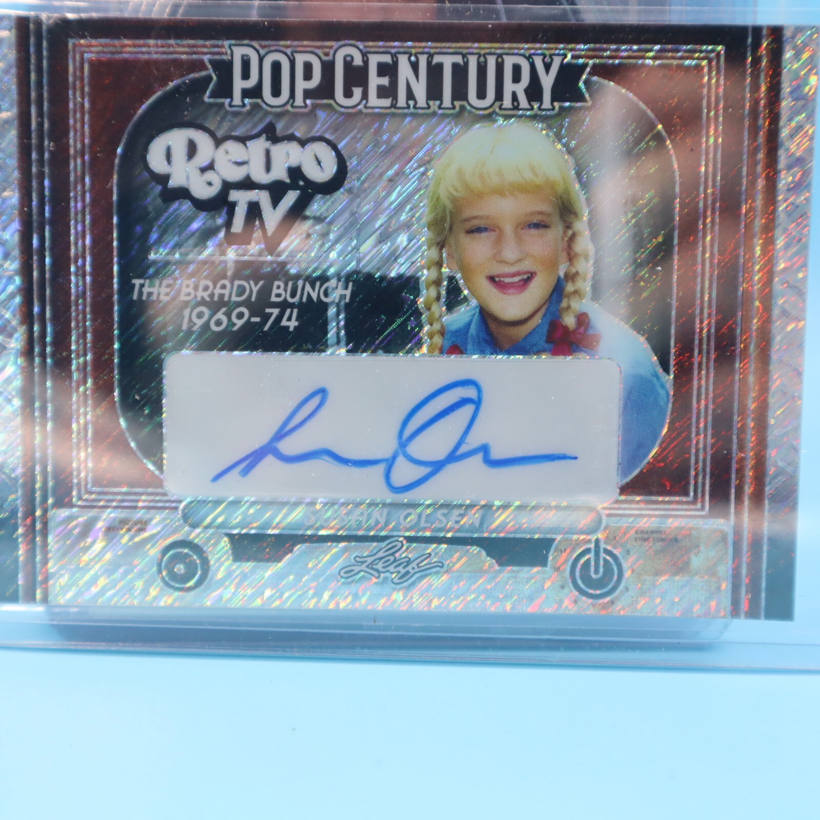 Susan Olsen 2024 Leaf Metal Pop Century #RTV-SO1 Retro TV Autographs ...