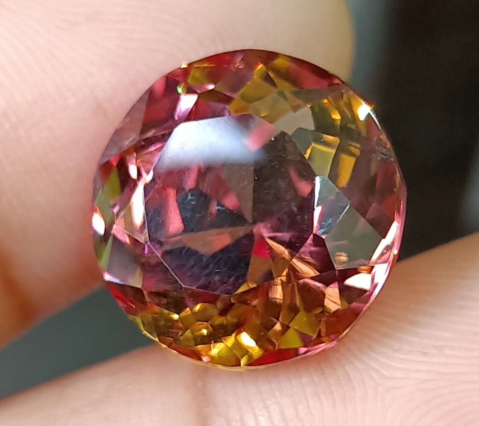 A+ NATURAL Zultanite Bi-Color Change Round Cut Loose CERTIFIED GEMSTONE ...