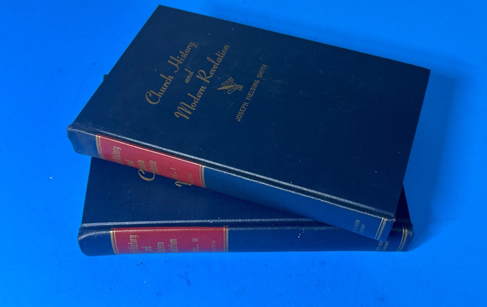 Joseph Fielding Smith Church History & Modern Revelation Vol 1-2 Mormon ...