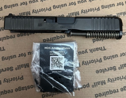 Glock 19 MOS OEM Slide 9mm 4" G19 Gen 5 Complete Assembly Gen5 NEW Kit ...
