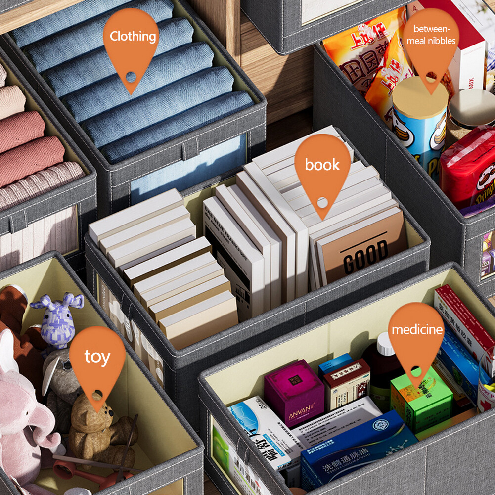 Closets Clothes Organizer Clear Window Jeans Clothes Separation Box for ...