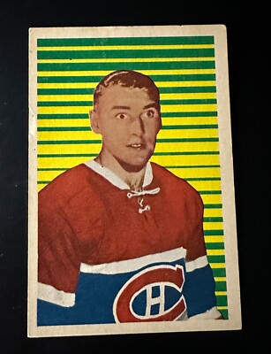 1963-64 MONTREAL CANADIENS DAVE BALON VINTAGE PARKHURST HOCKEY CARD | eBay