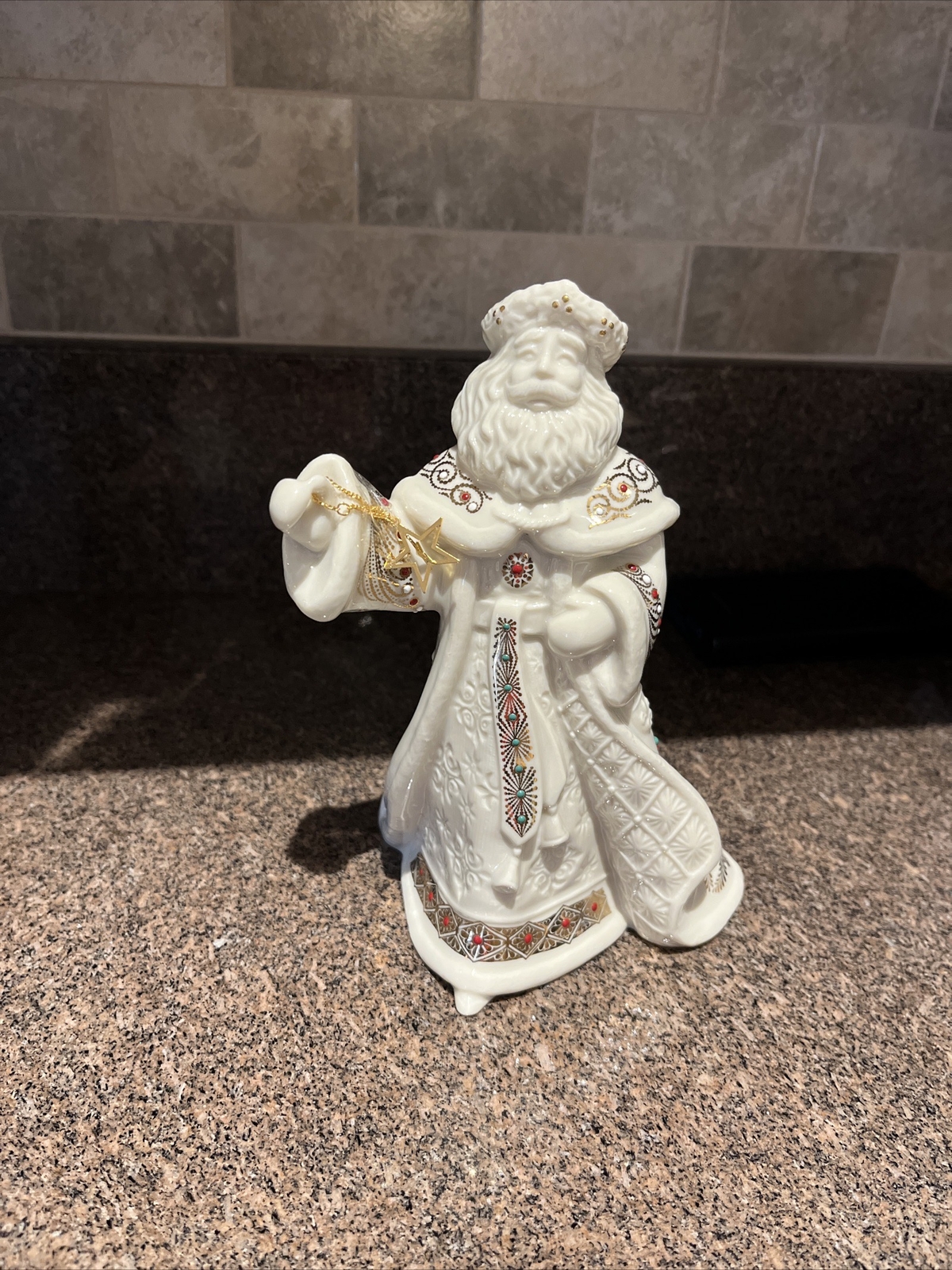 Vintage Lenox Jewels Collection "Victorian Santa" Series 6th, 1998, Pre ...