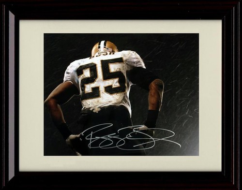 16x20 Framed Reggie Bush - New Orleans Saints Autograph Promo Print ...