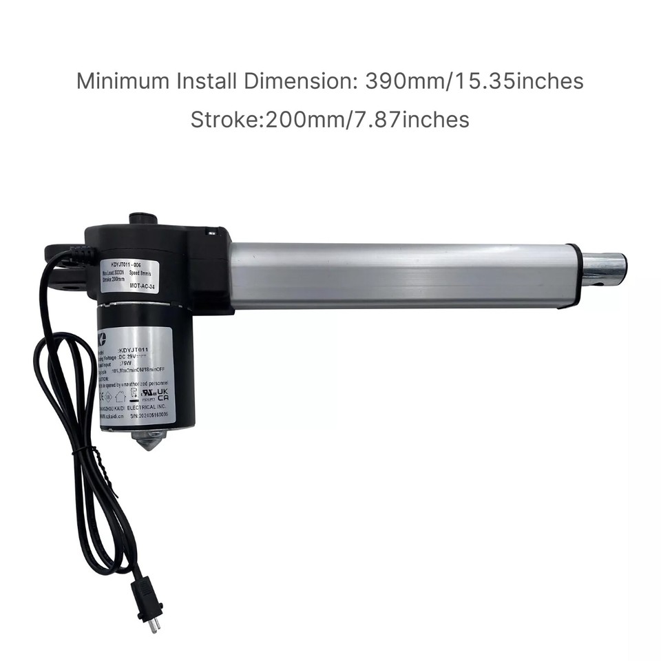 Kaidi KDYJT011-006 Linear Actuator Power Recliner Lift Chairs Motor ...