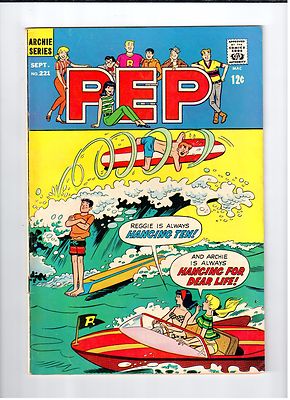 Archie Series PEP #221 - VG+ Sept 1968 vintage comic | eBay