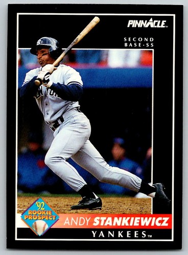 1992 PINNACLE ANDY STANKIEWICZ NEW YORK YANKEES #564 | eBay