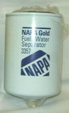 Napa Gold Fuel /Water Separator Filter 3357; Fits MED/HD Trucks; 1986 ...