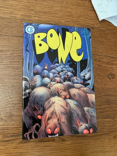 Bone #4 (5th print) 1st Kingdok Hooded One NM+ Cartoon Books Unread ...