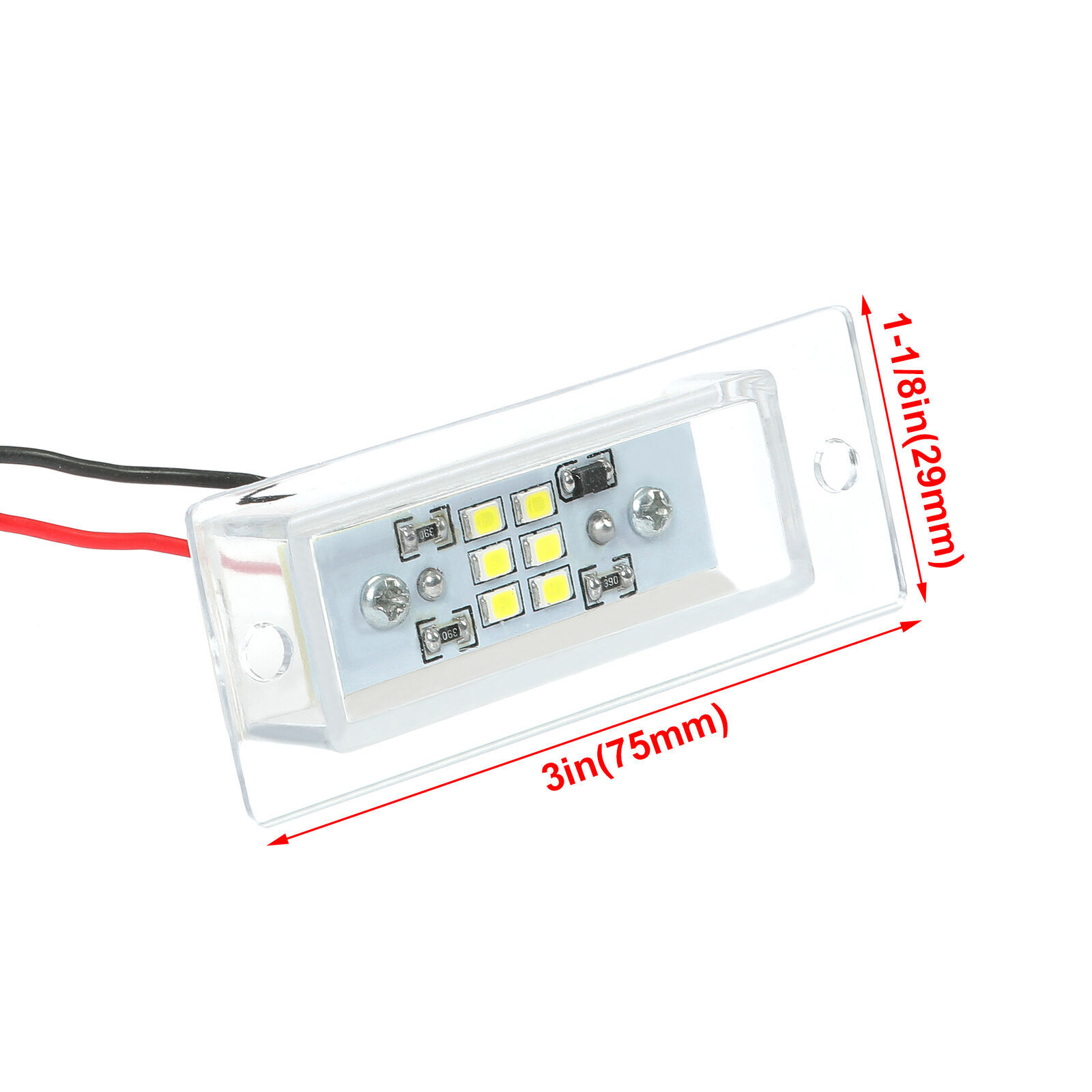 Black Rear Roll Pan w/License Plate Light For 1973-1987 Chevy GMC C10 ...