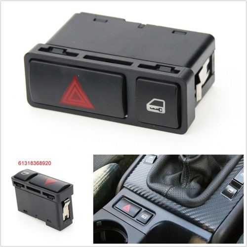61318368920 Hazard Warning Switch Door Central Lock Button For BMW E46 ...