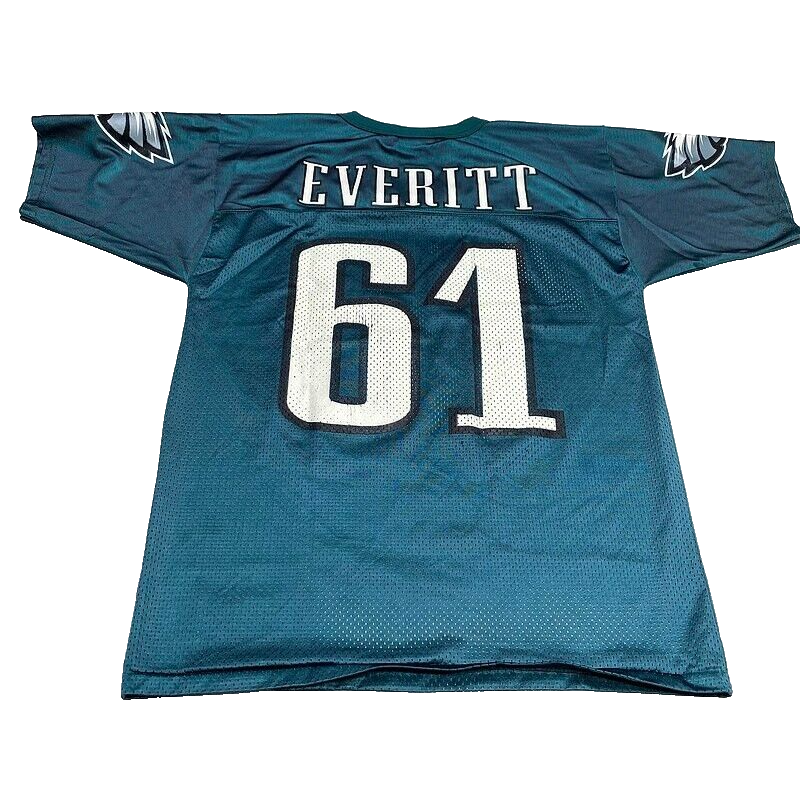 VTG Philadelphia Eagles Steve Everitt Jersey Youth L Logo Athletic NFL ...
