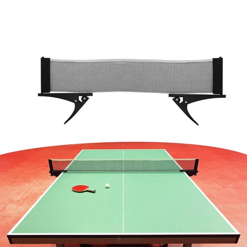 Portable Table Tennis Net and Post Set Ping Pong Net for Indoor Outdoor ...