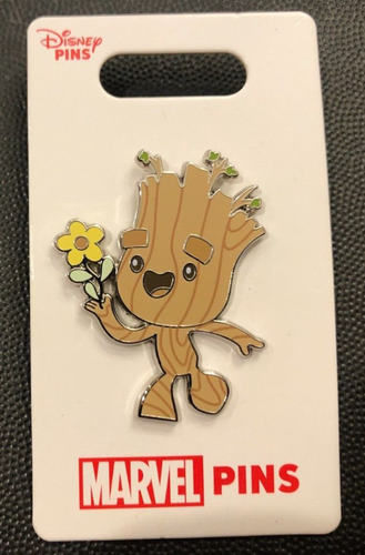 Disney pin Guardians of the Galaxy Baby Groot tree flower Marvel ...