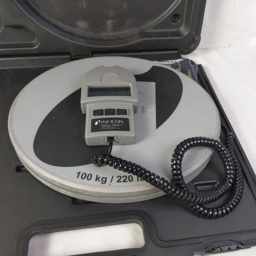 INFICON Wey-TEK 713-202-G1 Refrigerant Charging Scale 220 lbs | eBay