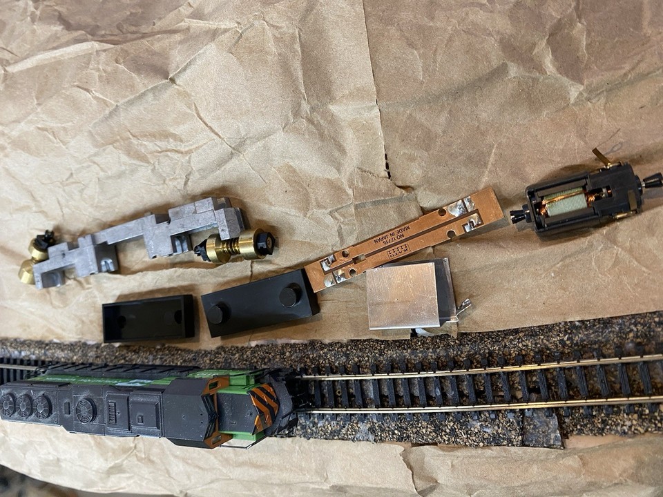 N Scale Parts/Dummy: Burlington Northern (BN) Kato and Santa Fe Bachman ...