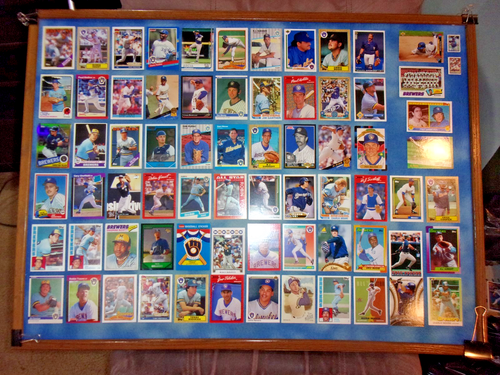 Milwaukee Brewers Baseball Card Lot (Yount, Molitor, Yelich, Sheffield ...