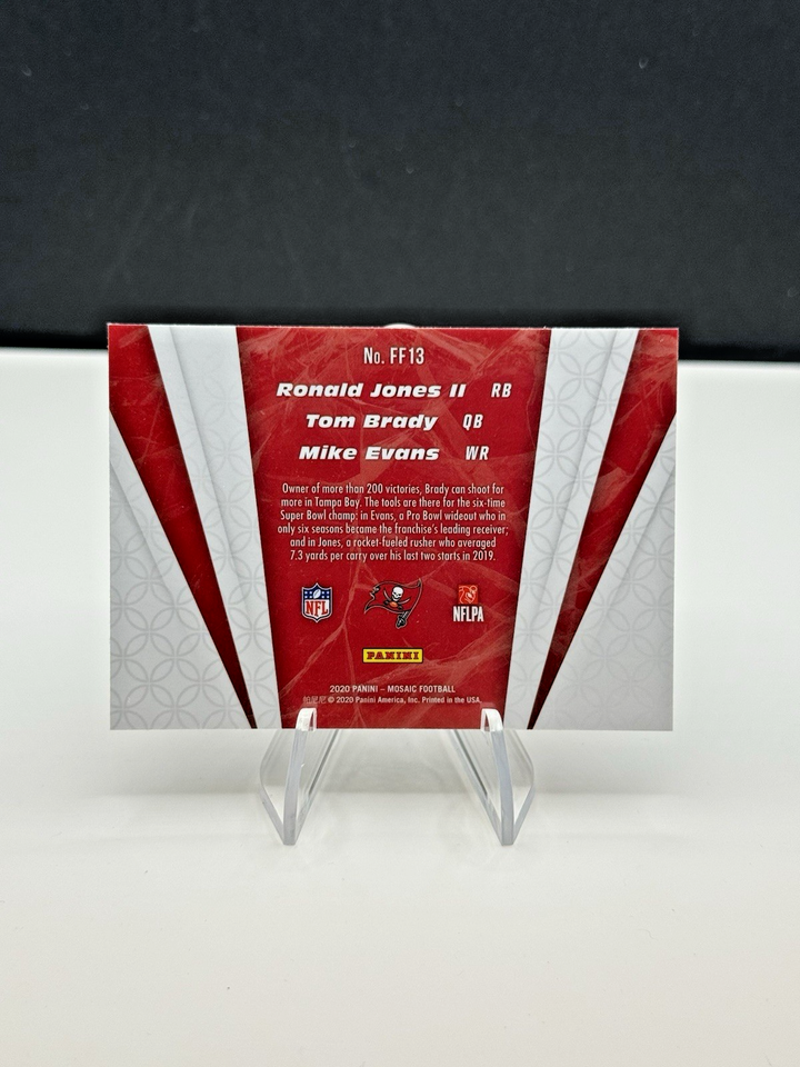 2020 Panini Mosaic - Flea Flicker Tom Brady, Mike Evans, Ronald Jones ...