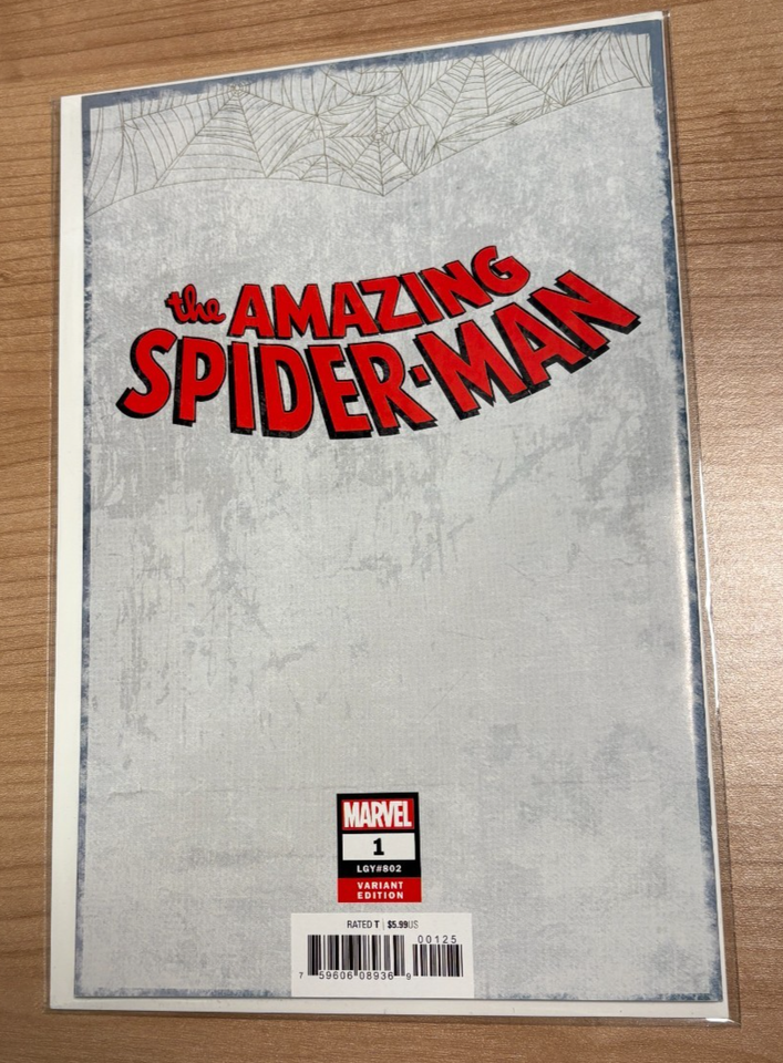 Amazing Spider-Man 1 (LGY 802) New Mutants 98 Homage Jamal Campbell ...