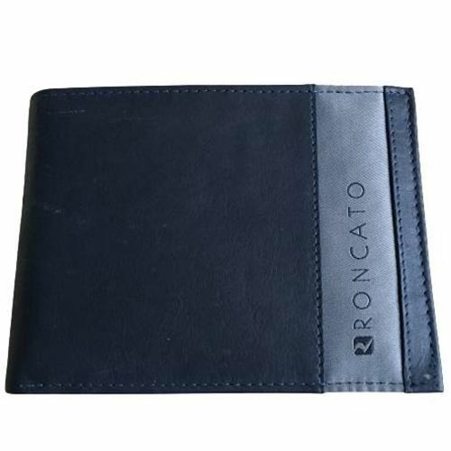 Roncato Men's Wallet Genuine Leather Credit Card Holder Coins Banknotes ...