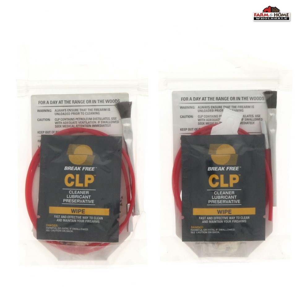 (2) KleenBore Kleenpak Grab N Go Handgun Cleaning Kit .40/.41/10MM ...