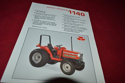 Massey Ferguson 1140 Tractor Dealer's Brochure YABE8 | eBay